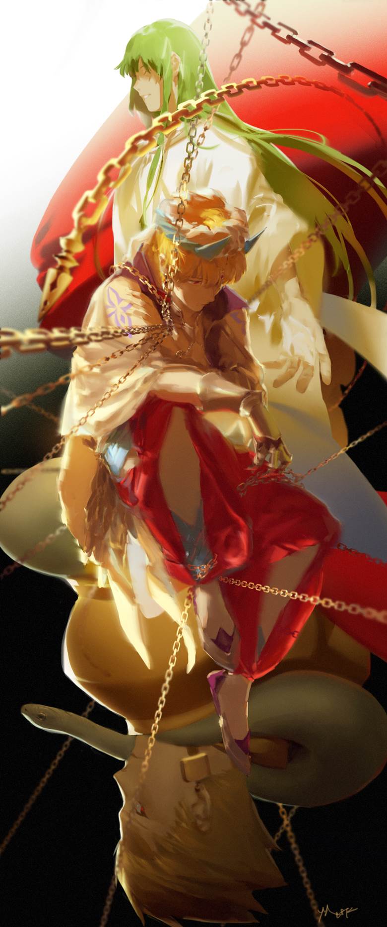 ギルガメッシュ|Huzi的吉尔伽美什(fate)插画图片 | BoBoPic