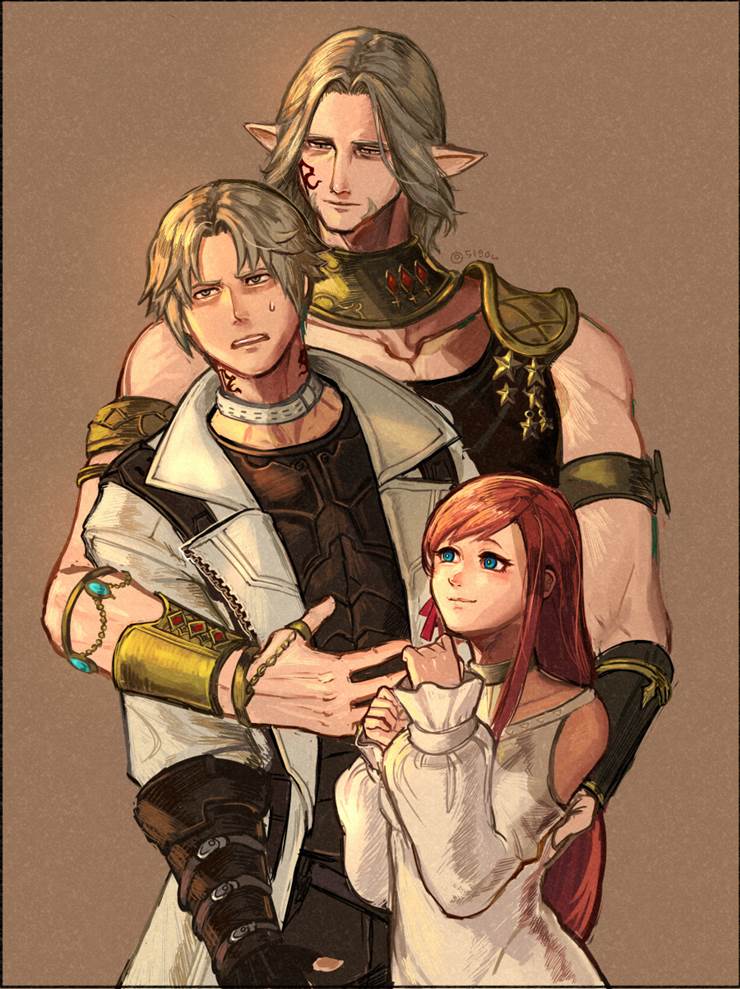 【微腐】让太阳红幸福的会|插画师51ごう的最终幻想FF14插画图片 | BoBoPic