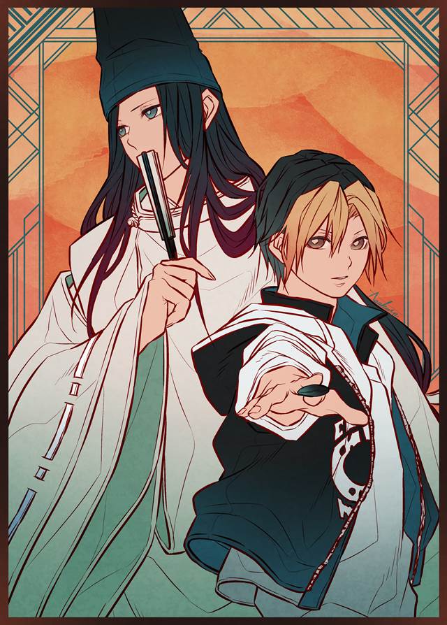 漫画《棋魂》藤原佐为pixiv美图，为追求“神之一手”不遗余力 | BoBoPic