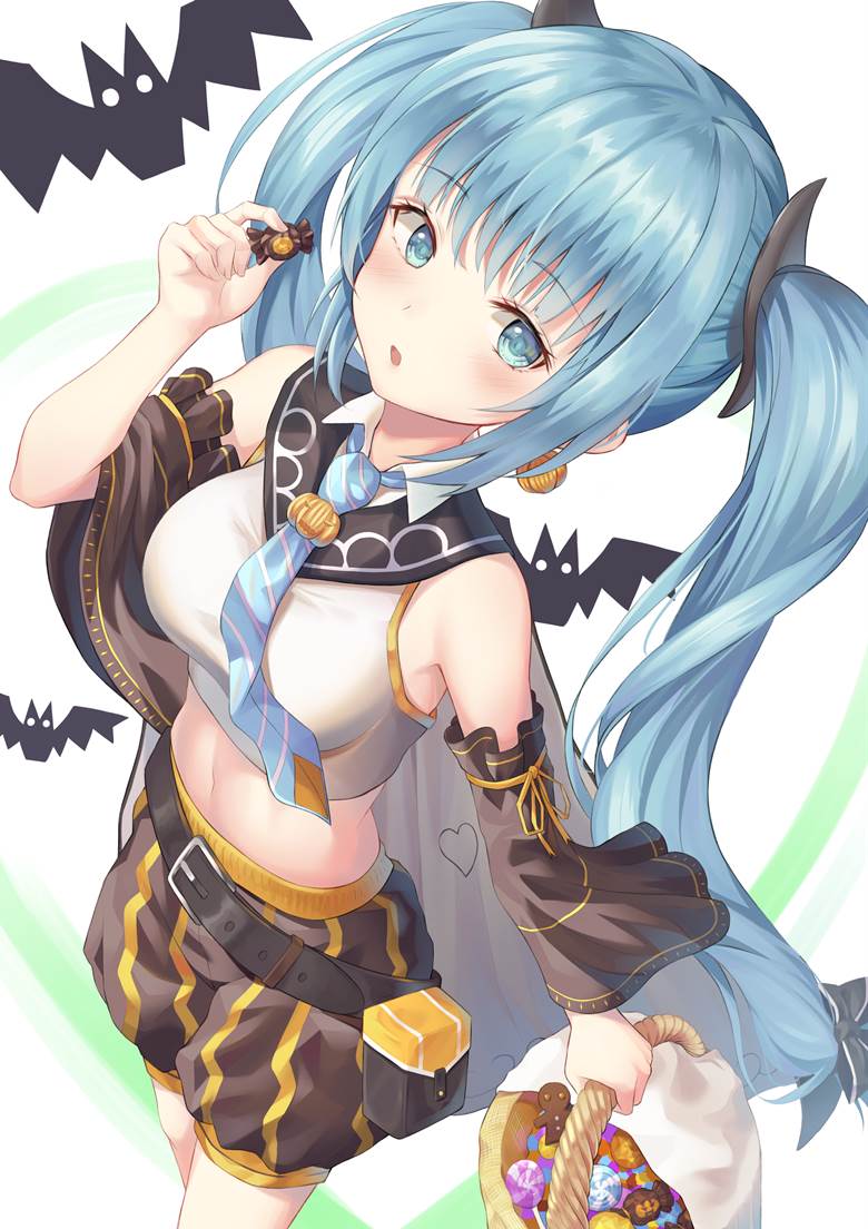 ハロウィンミク|HYONEE的初音未来pixiv插画图片 | BoBoPic