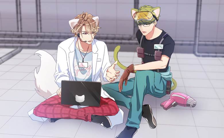 ニャンダー103号室|シュウ的A3!满开剧团插画图片 | BoBoPic