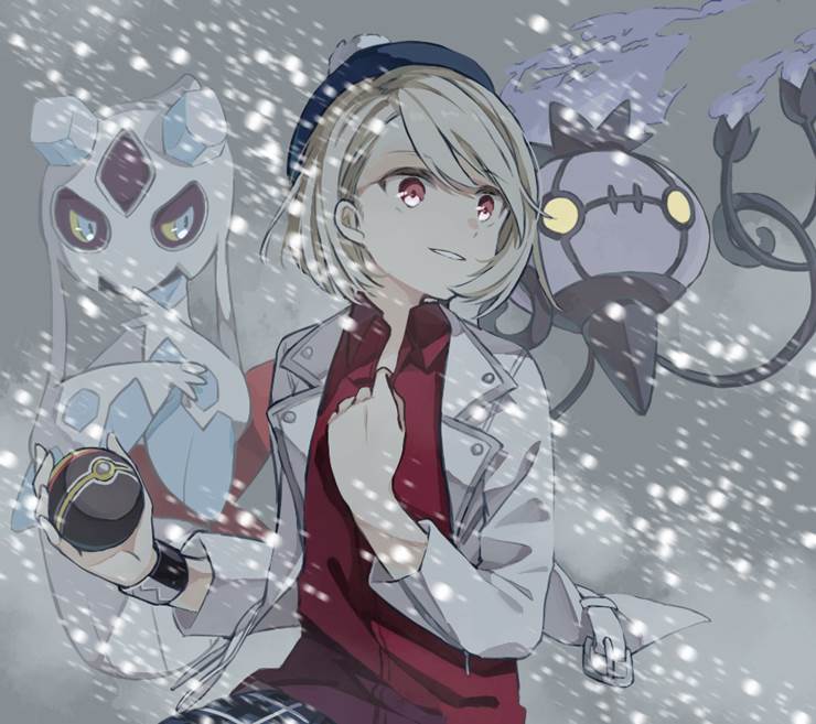 我的主人公|插画师Hachi的水晶灯火灵插画图片 | BoBoPic