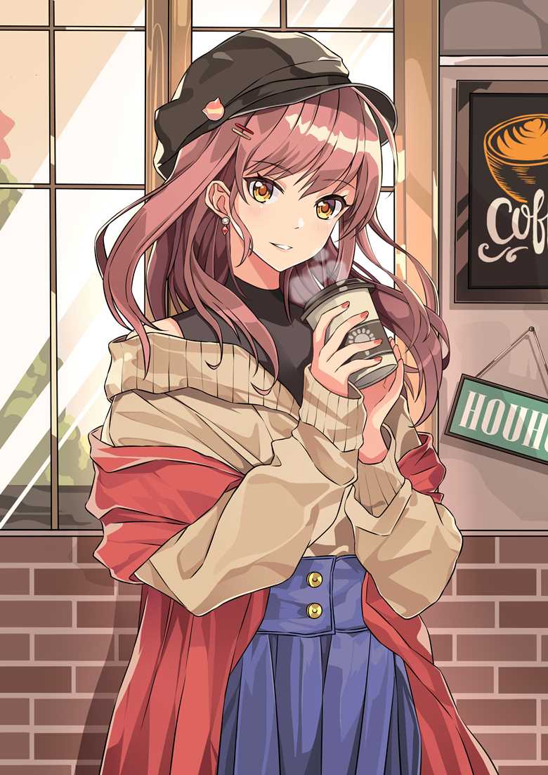 暖冬|梦美sanman的圣诞节女孩插画图片 | BoBoPic