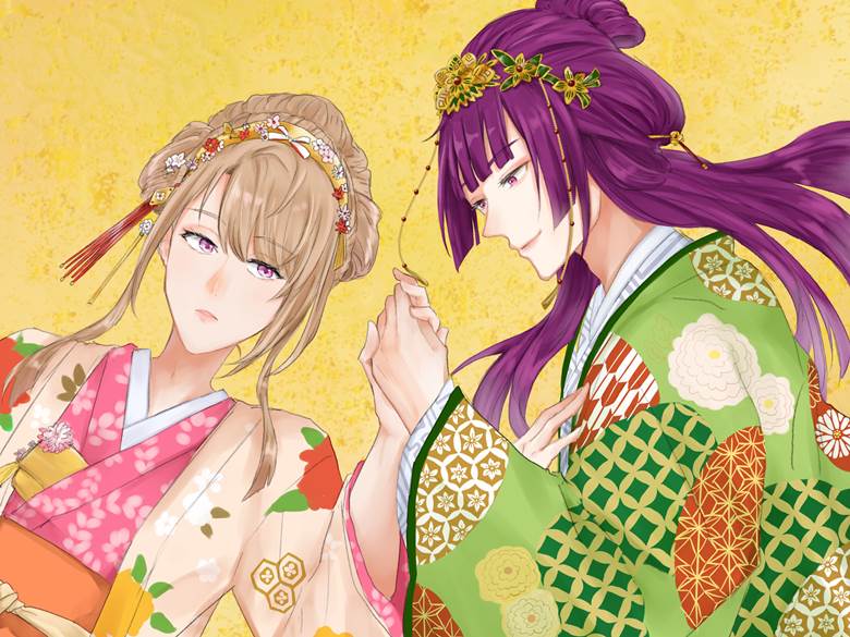 花の园|あえもの的A3!满开剧团插画图片 | BoBoPic