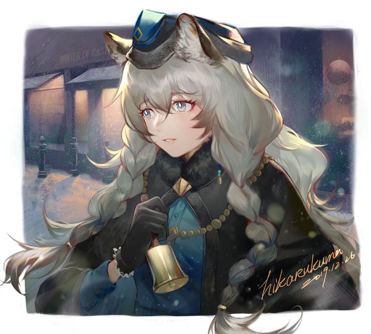 开斯特之霜|插画师DaylightAllure的初雪插画图片 | BoBoPic