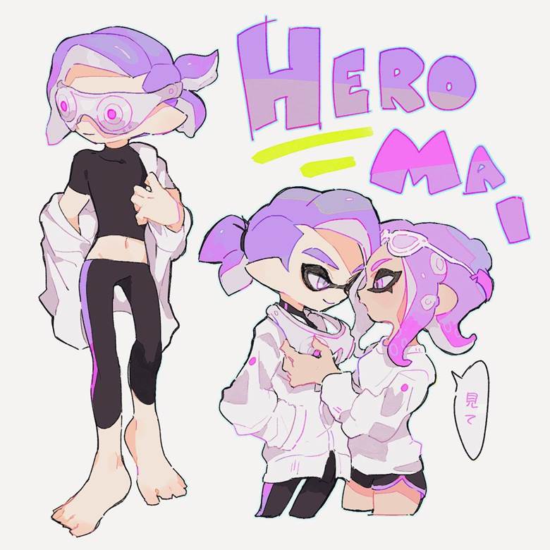 伊卡洛格|插画师Z的《斯普拉遁》插画图片 | BoBoPic