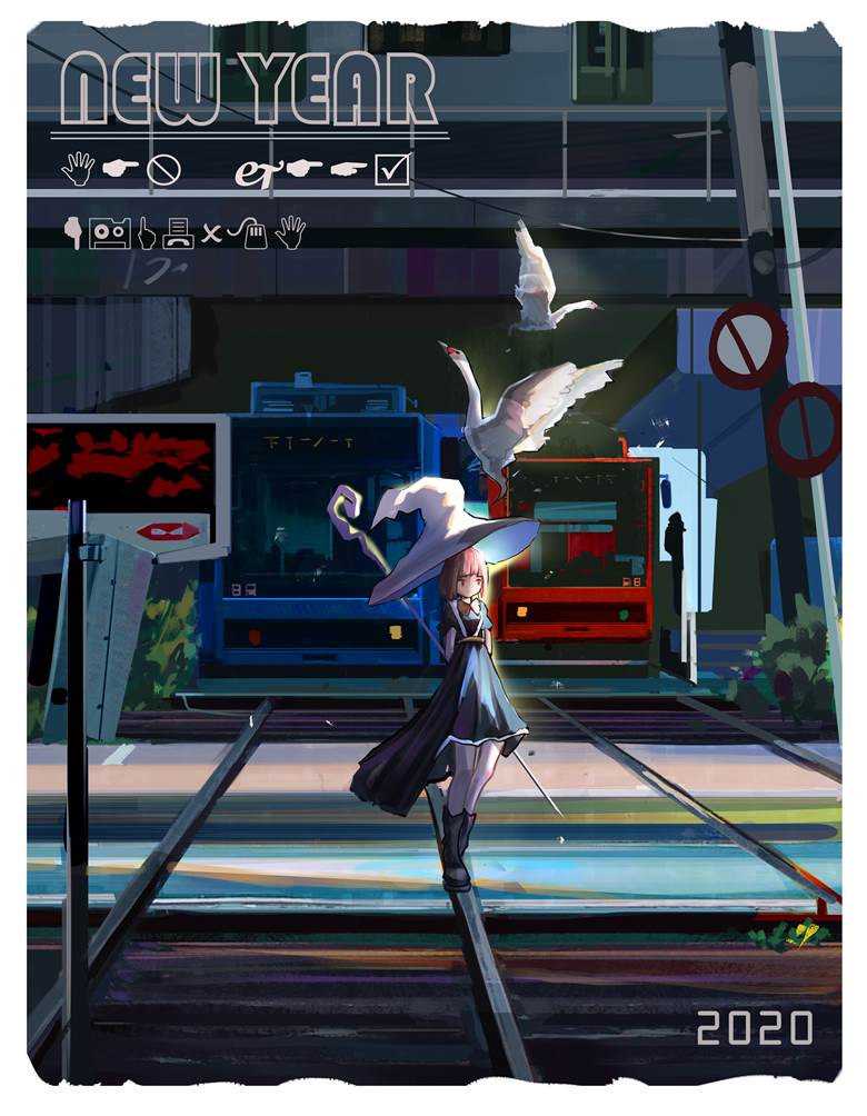 2020 魔女|鹤C92的Pixiv风景壁纸插画图片 | BoBoPic