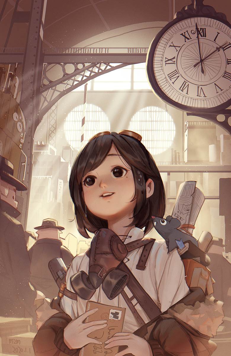 2020|插画师M2M的棕褐色插画图片 | BoBoPic