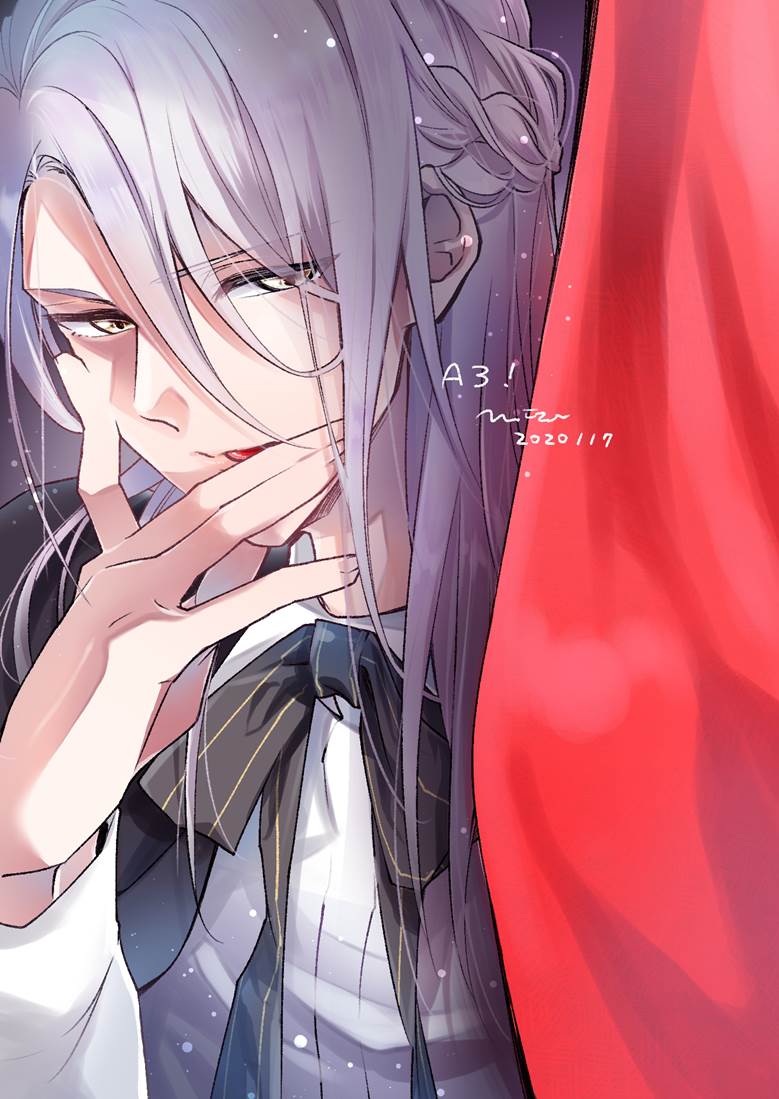 友人の推しを描いてく|水辺チカ的A3!满开剧团插画图片 | BoBoPic