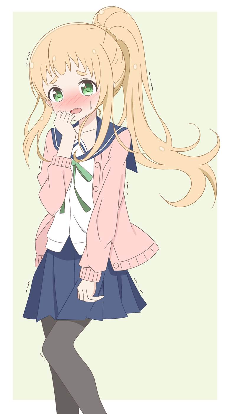 イノ先辈|ふぃず的水手服JK短裙少女插画图片 | BoBoPic