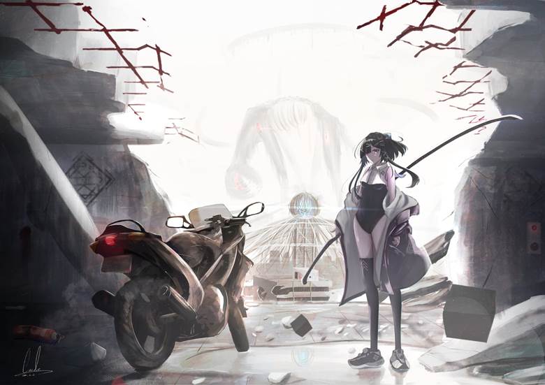 ABSOLUTE GEAR 00|T.K_nullお的废墟插画图片 | BoBoPic