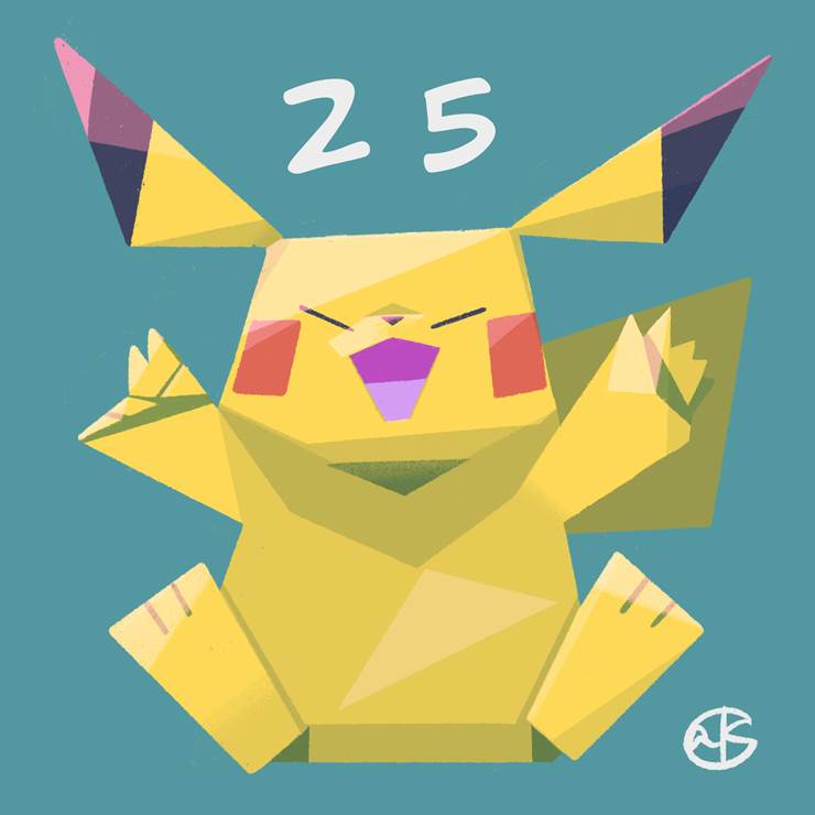 No.25|插画师からす商的精灵宝可梦插画图片 | BoBoPic