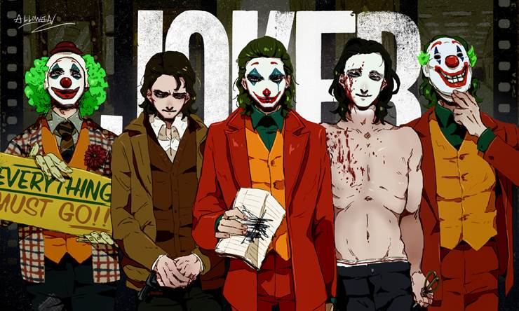 Arthur Fleck | Joker|插画师Alloween的亚瑟·弗莱克插画图片 | BoBoPic
