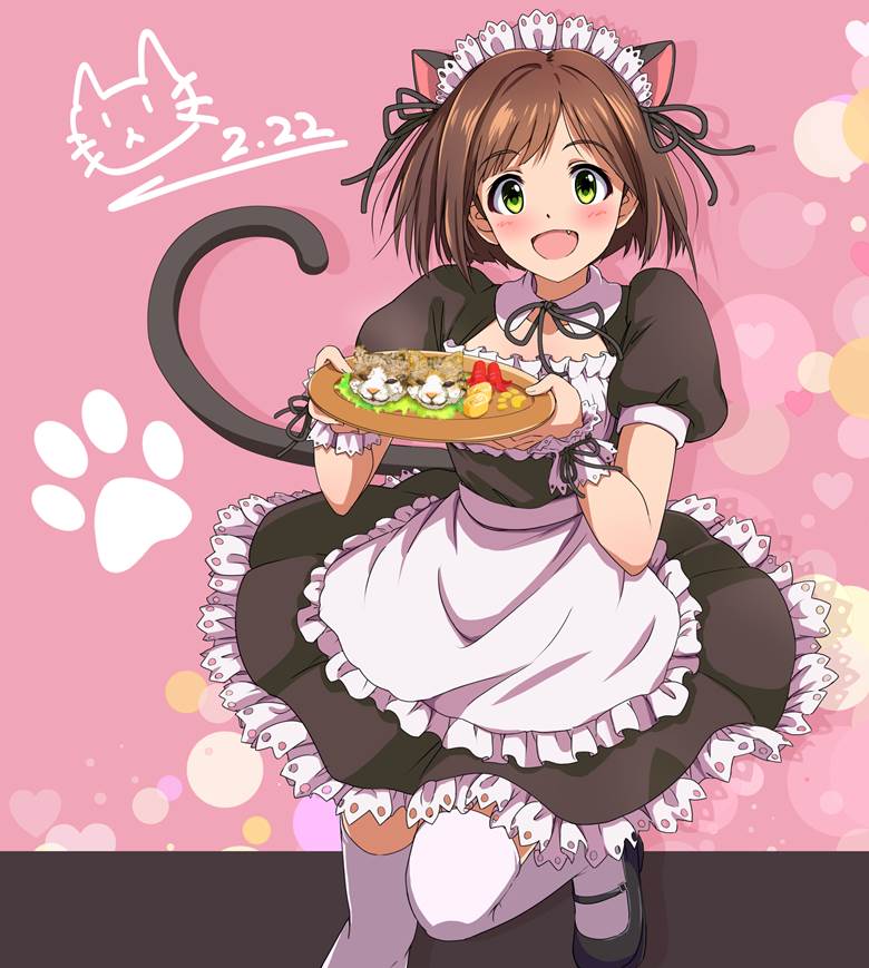 にゃんにゃんにゃんの日|HINA的偶像大师插画图片 | BoBoPic