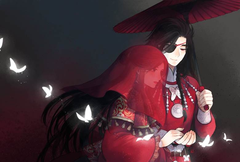 天官赐福|Mu的古风汉服插画图片 | BoBoPic