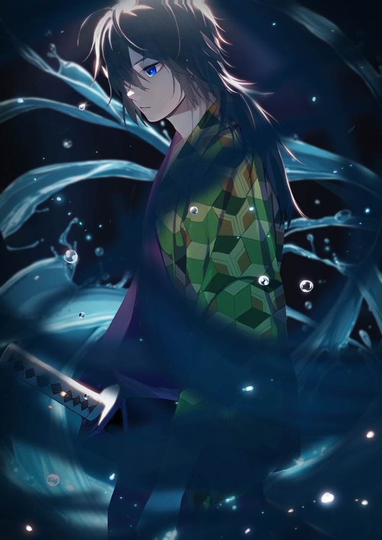 富冈先生|林子的鬼灭之刃插画图片 | BoBoPic