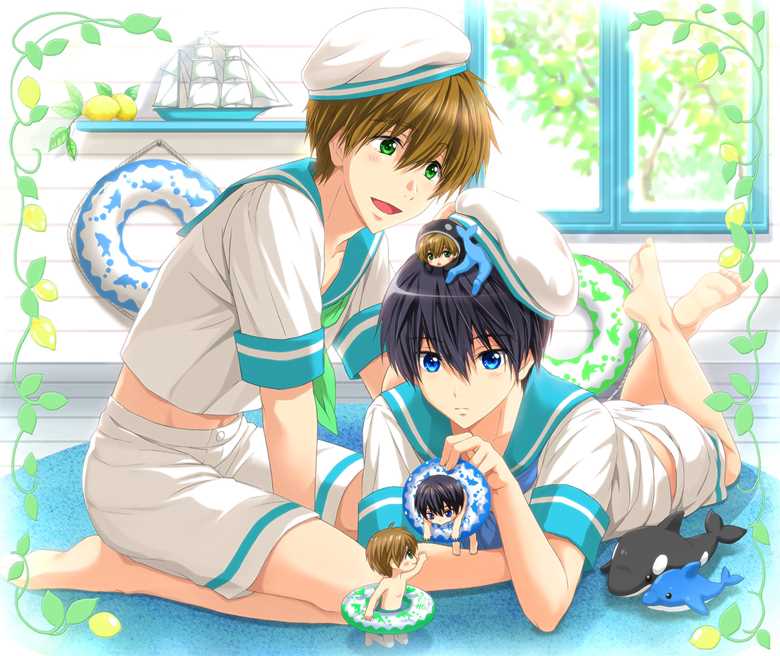 橘真琴《HighSpeed!》pixiv插画图片 | BoBoPic