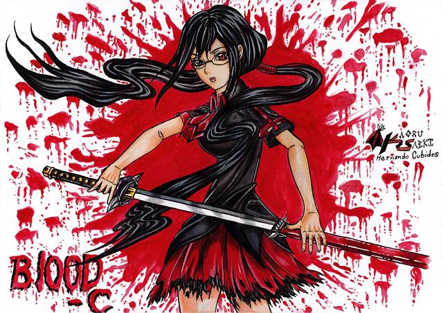 《BLOOD+》同人高清图~人类各种形式的爱的集大成作 | BoBoPic