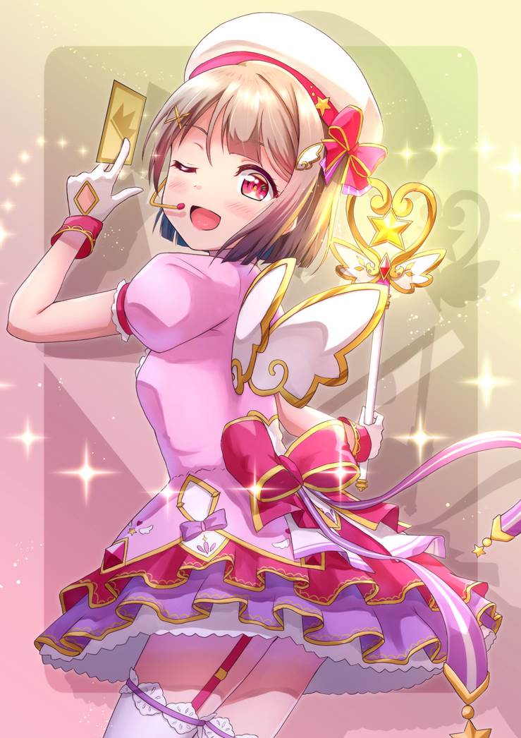 CCかすみん|びーれん（B.Ren)的魔卡少女樱插画图片 | BoBoPic