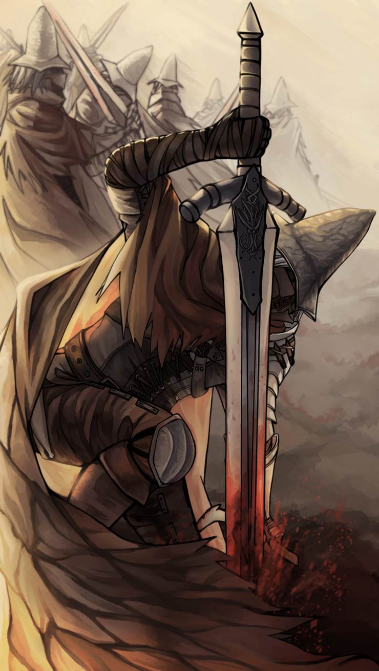 4周年おめでとうございます|りんご饴的《黑暗之魂3》Pixiv插画图片 | BoBoPic