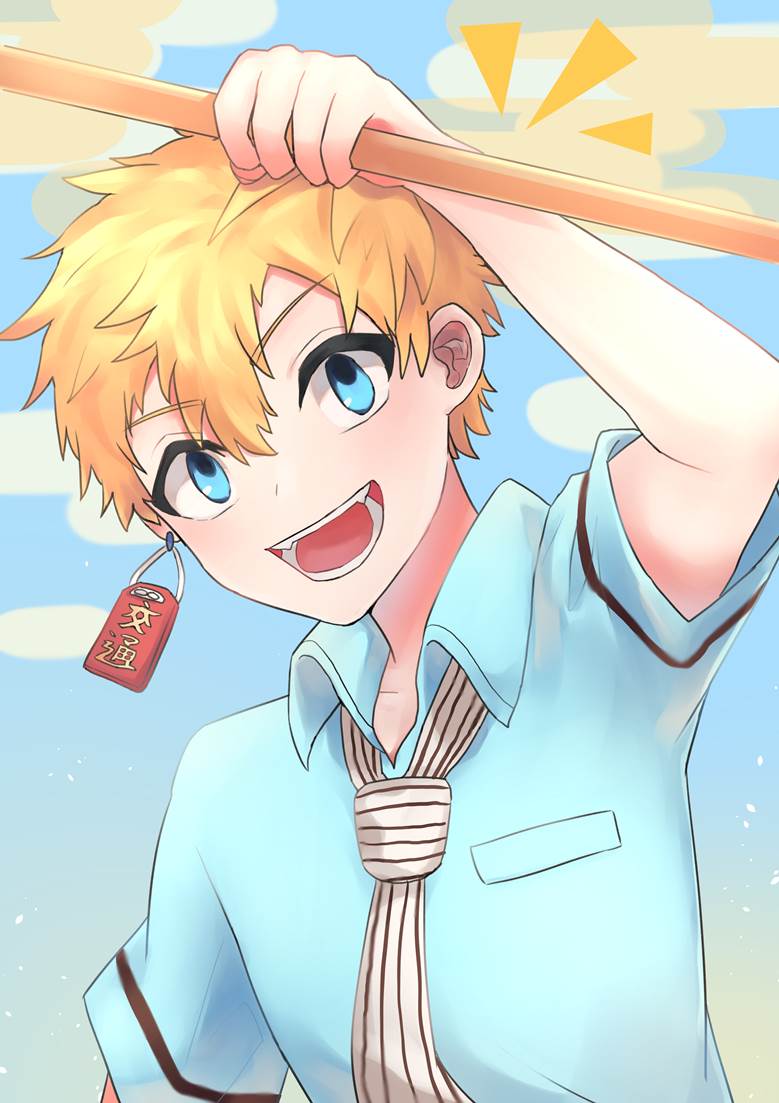 Kou kun|nekonekomii的地缚少年花子君插画图片 | BoBoPic