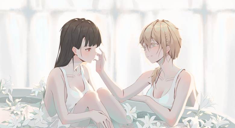 百合|Liz的百合花插画图片 | BoBoPic