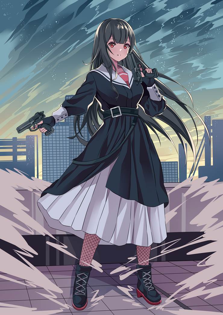 少女|插画师梦美sanman的女孩插画图片 | BoBoPic