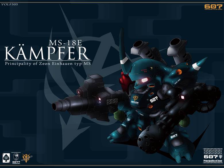 俺ケンプ|VOLF的sd敢达插画图片 | BoBoPic