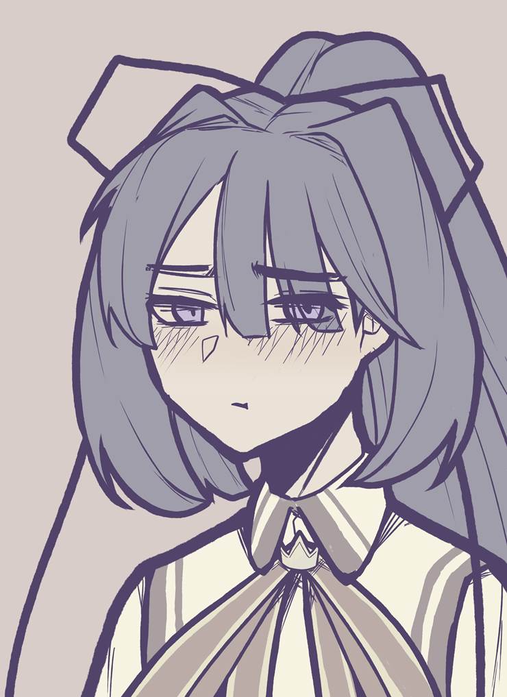 Key旗下游戏《Rewrite》此花露西娅插画壁纸图片 | BoBoPic