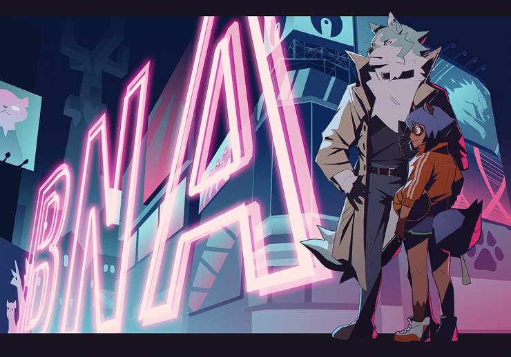 动画《BNA》大神士郎pixiv插画图片 | BoBoPic