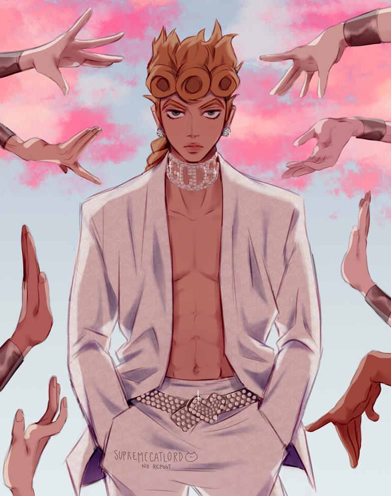 TUSA|Tazza的乔鲁诺·乔巴纳插画图片 | BoBoPic