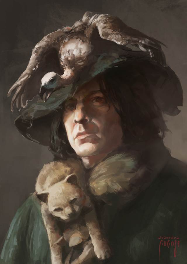 哈利波特,西弗勒斯·斯内普,二次创作图片|尺寸1000x1414 | BoBoPic