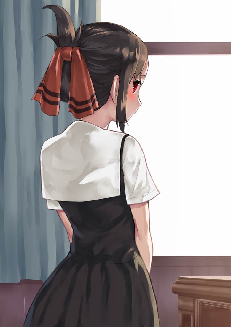 かぐや様|Rin的背心裙少女插画图片 | BoBoPic