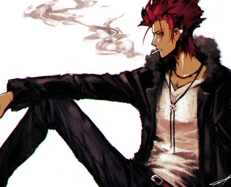 周防尊|Dovb的K（动画）Pixiv同人插画图片 | BoBoPic