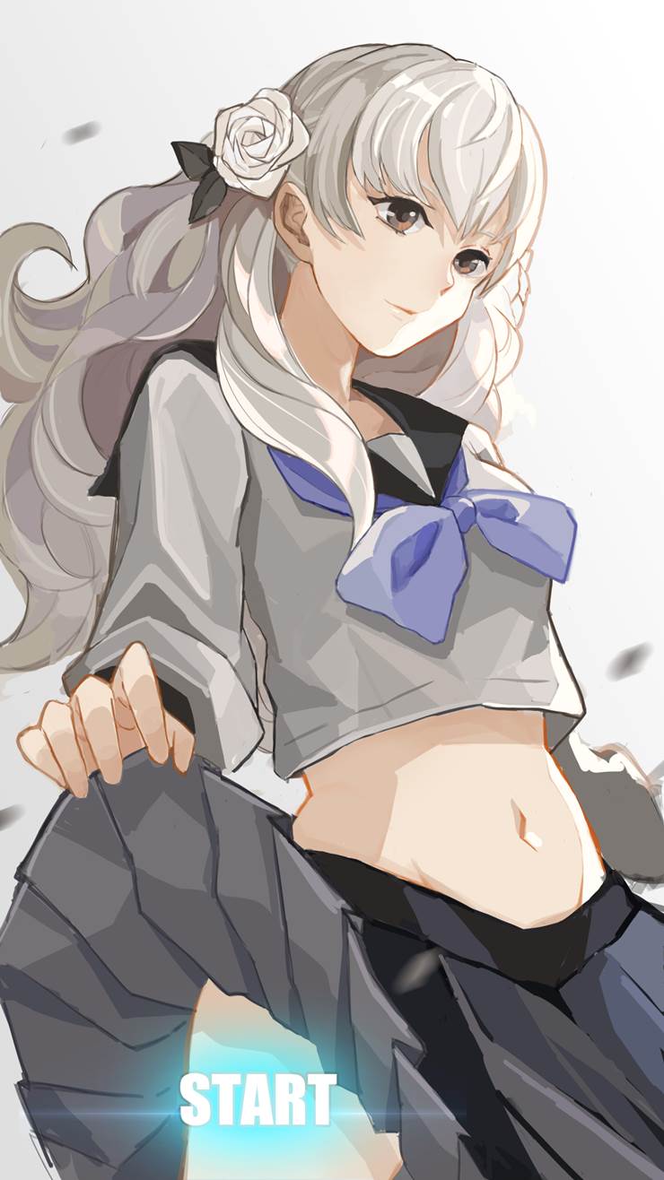 十三机兵防卫圈|插画师viccik的冬坂五百里插画图片 | BoBoPic