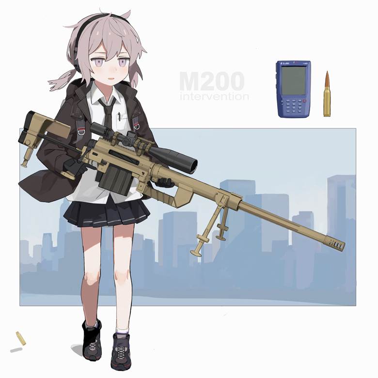 M200 Intervention|ユキホタル的少女前线插画图片 | BoBoPic