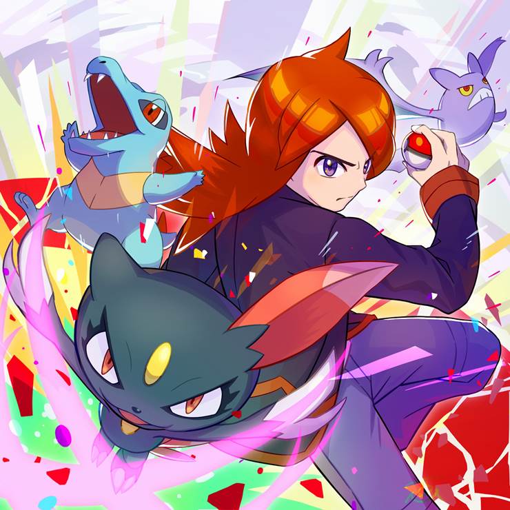 关都#169蝙蝠宝可梦，叉字蝠(クロバット)插画图片 | BoBoPic