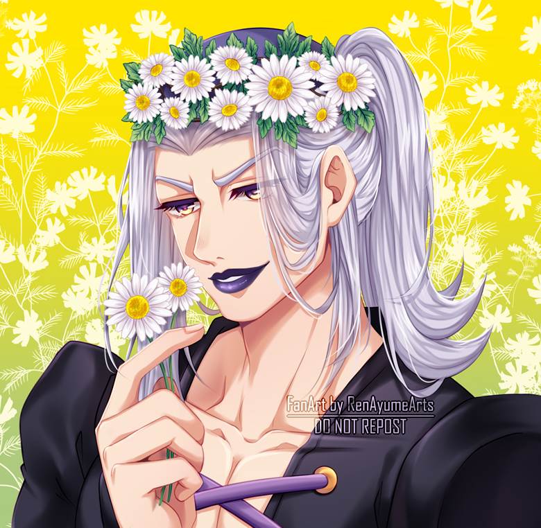 Flower crown|renayumearts的JoJo的奇妙冒险插画图片 | BoBoPic