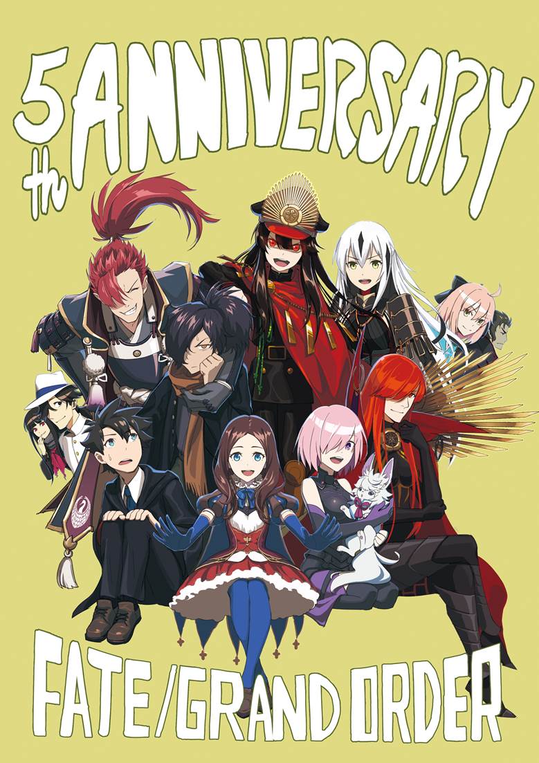 FGO 5周年 (ver.2)|Hellpunk的Fate阿龙小姐插画图片 | BoBoPic