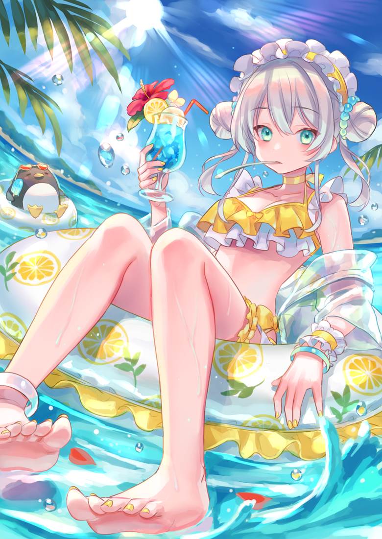 メイドちゃんの夏休み|*zoff的pixiv女仆少女插画图片 | BoBoPic