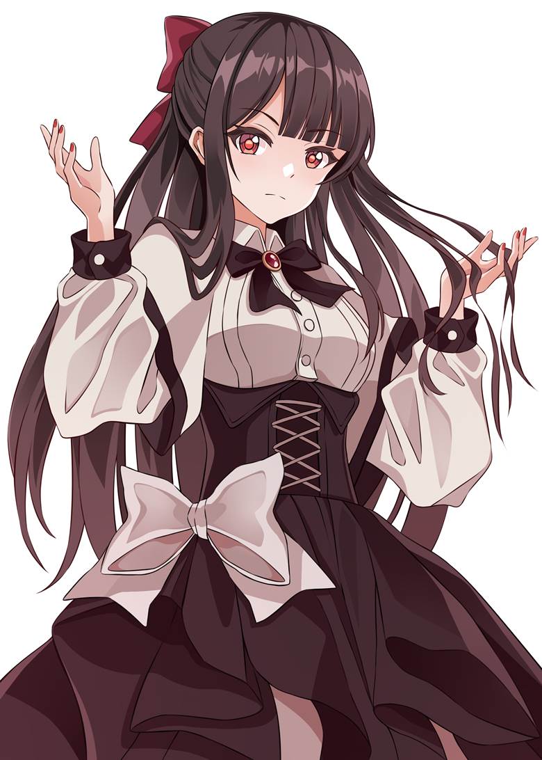 无题|梦美sanman的哥特萝莉插画图片 | BoBoPic