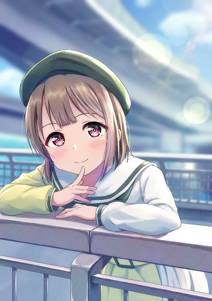 かすみん|插画师びーれん（B.Ren)的中须霞插画图片 | BoBoPic