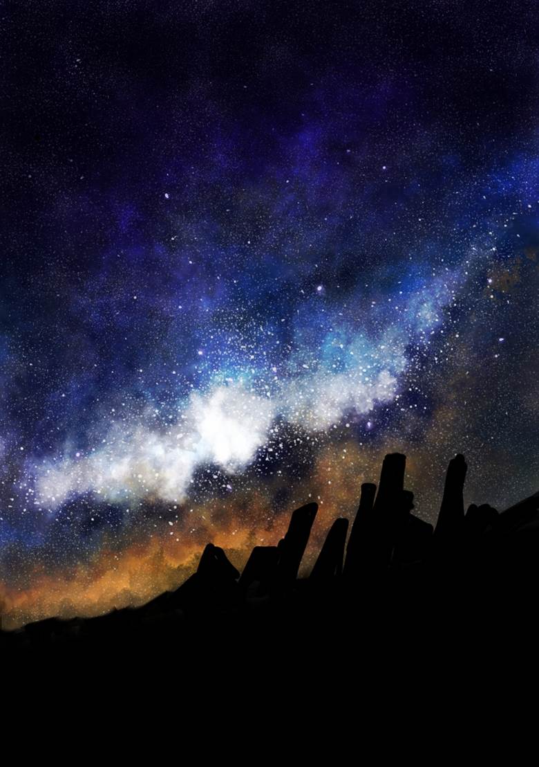 Realm|jw的银河星空P站插画图片 | BoBoPic