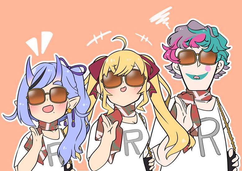 Rの女|まぶし的彩虹社虚拟主播插画图片 | BoBoPic