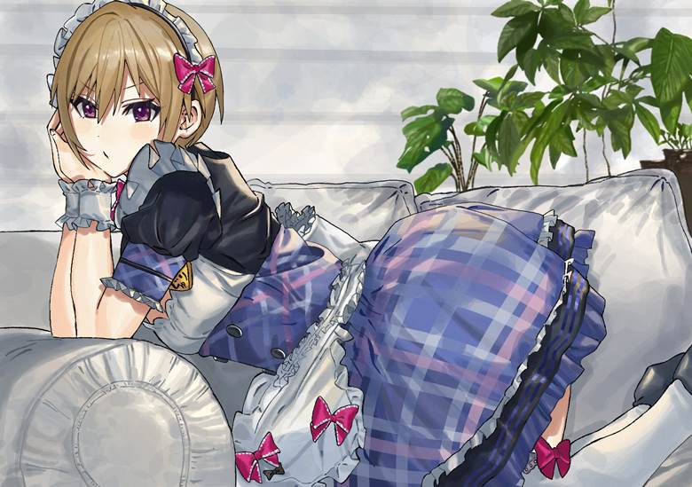 STARTRAIN西城树里ちゃんすこ|Paulwien_r的女仆装人物插画图片 | BoBoPic