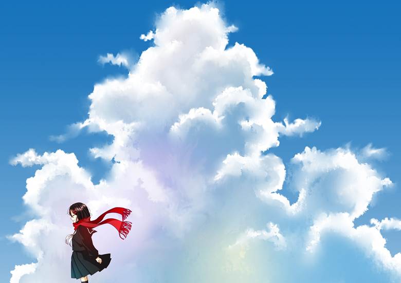 8月15日夏が消えた|抚子的pixiv云层插画图片 | BoBoPic