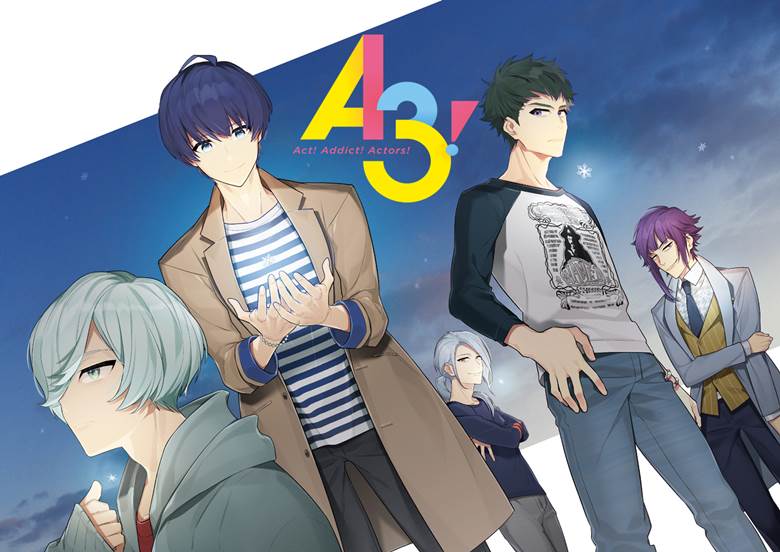 告知A3コミカライズA3 WINTER连载开始|ムネヤマ的A3!满开剧团插画图片 | BoBoPic