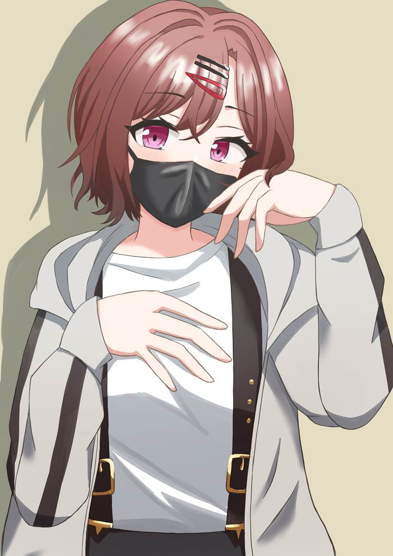 円香|Cotton的口罩人物插画图片 | BoBoPic