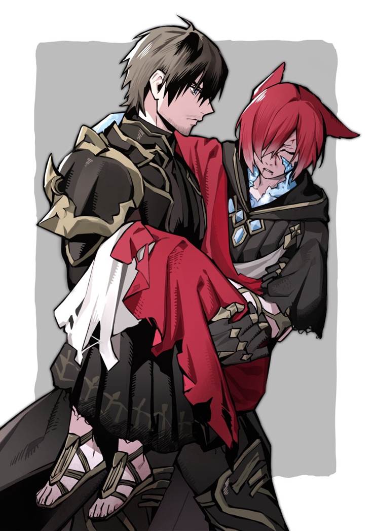 光公|插画师一脚的最终幻想FF14插画图片 | BoBoPic