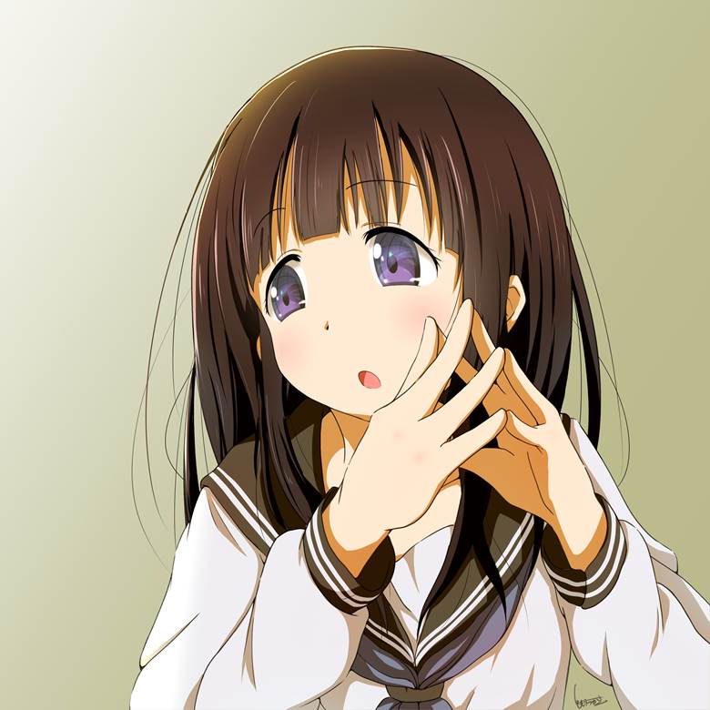 冰菓,千反田爱瑠, - ともりつかさ'illustration - PixivBox